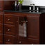Ronbow Essentials Shaker 36" Bathroom Vanity Cabinet Base, Dark Cherry ...