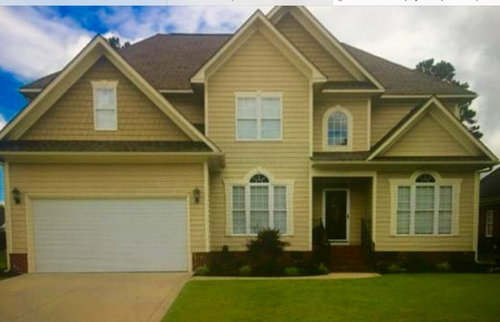 Facelift for a tan house