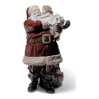 Lladro Santa I've Been Good Figurine 01001960 - Contemporary ...