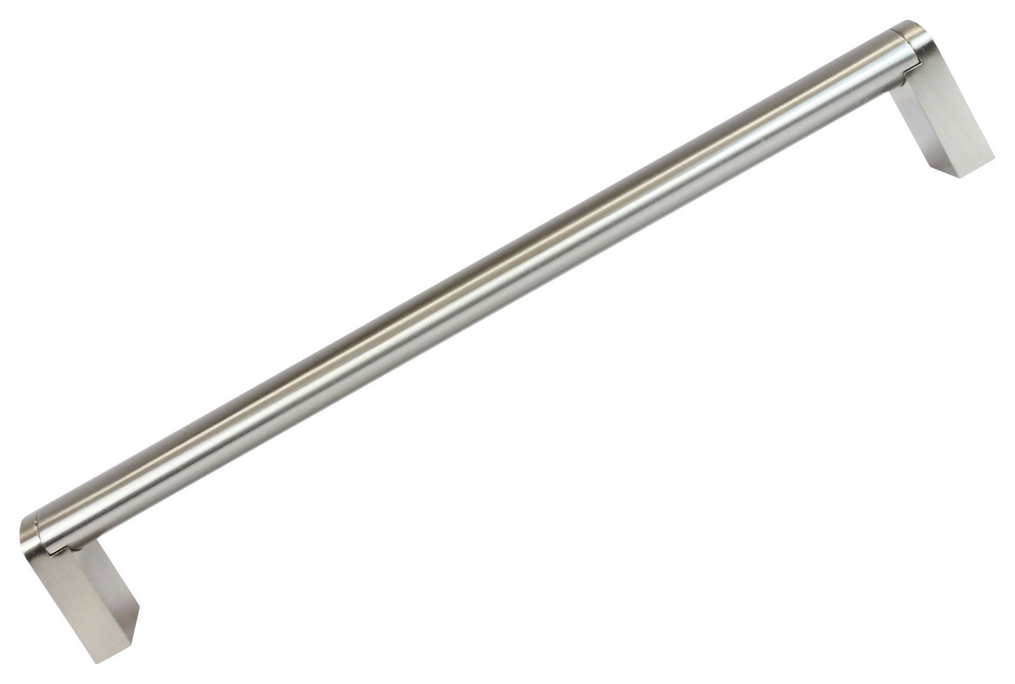 Slate Edition 7-9/16" Center Brushed Nickel Kitchen Cabinet Pull Length ...