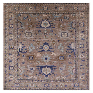 Ahgly Company Indoor Rectangle Mid-Century Modern Area Rugs, 5' x 7', 5 ...