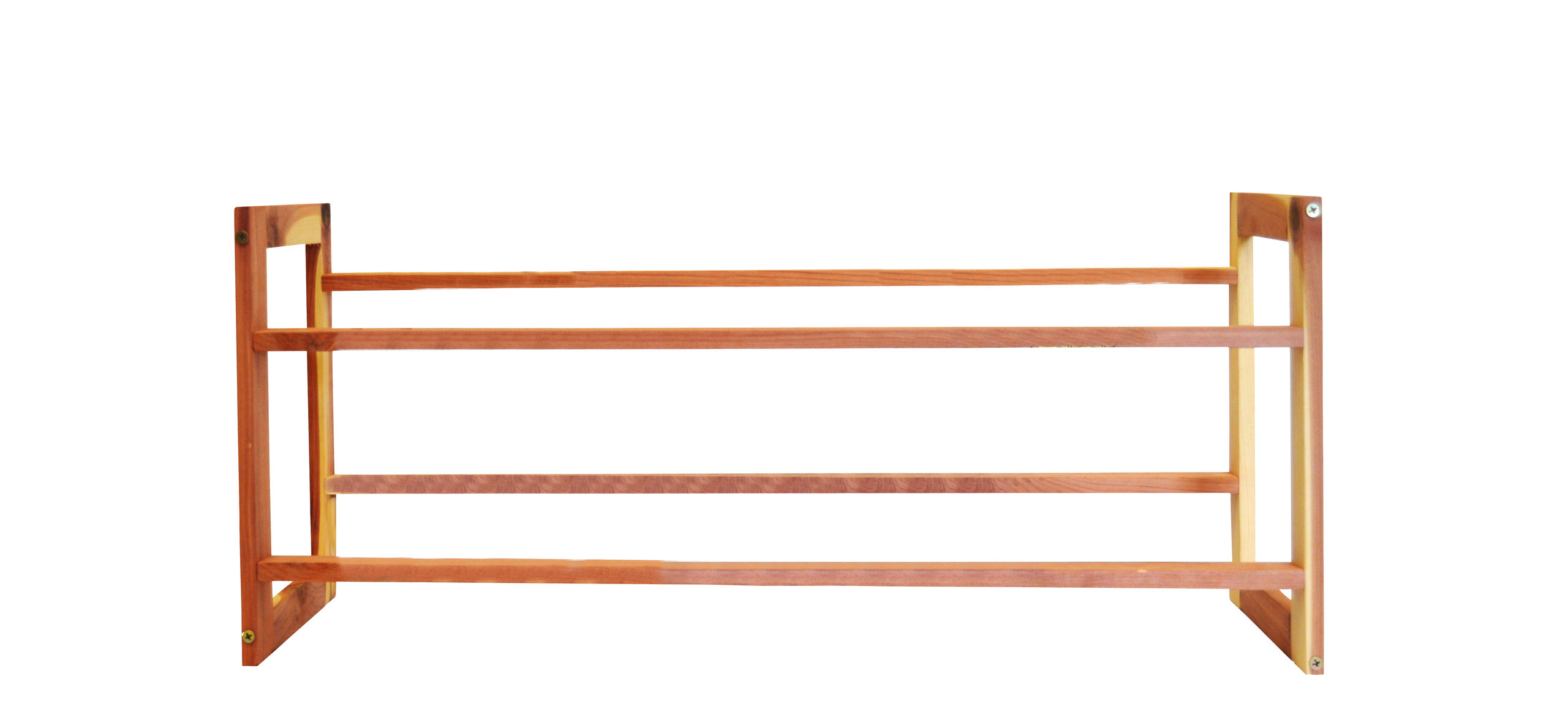 Two-Tier Aromatic Cedar Shoe Rack - Transitional - Shoe Storage - by ...