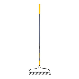AMES-True Temper 28253100 16T Double Bow Rake with 57 in. Fiberglass ...