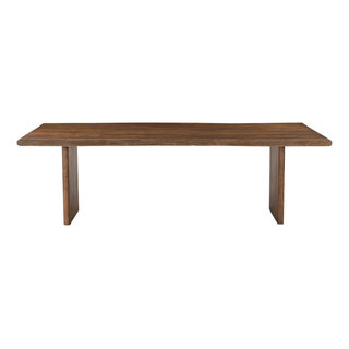 Lila Large Dining Table Brown - Contemporary - Dining Tables - by Bison ...
