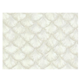 Textured Wallpaper Featuring Fish Skin Shells, 86092, Sample ...