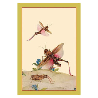 Italian Locusts, 20" x 30" - Traditional - Prints And Posters - by ...