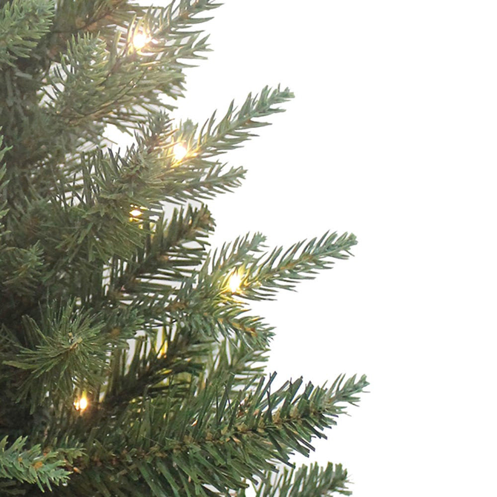 18" Battery-Operated Pre-Lit LED Miniature Potted Christmas Tree, 18 ...