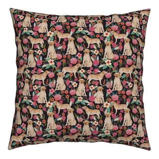 Labrador Labrador Retriever Dog Breed Dog Throw Pillow - Contemporary ...