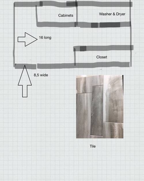Which direction to run tile