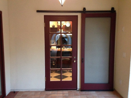 Patio Screen Barn Door