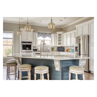 Bright and Beautiful Kitchen Remodel - Transitional - Kitchen - Other ...