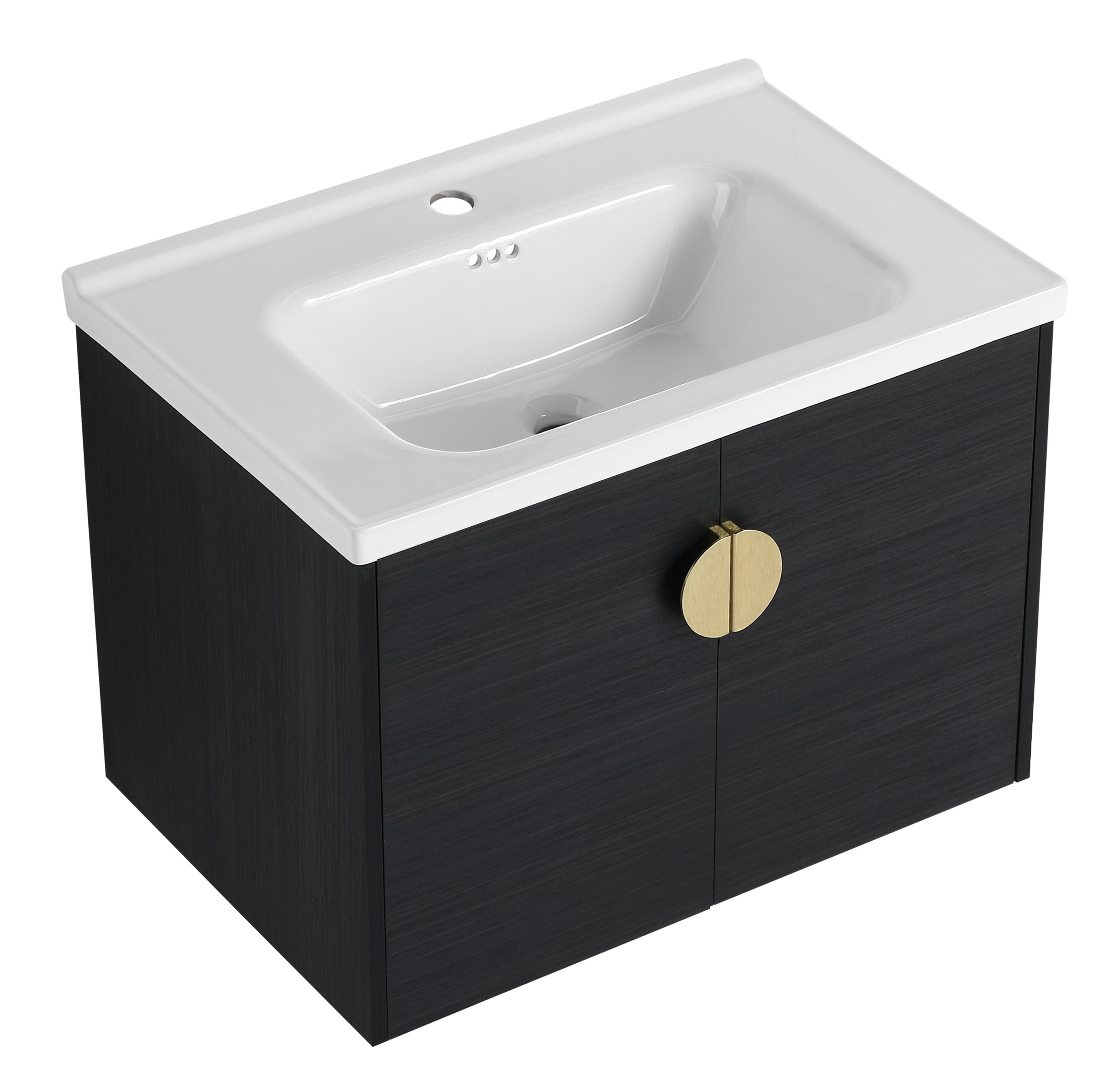 Gewnee 28" Soft Close Doors Bathroom Vanity - Modern - Bathroom ...