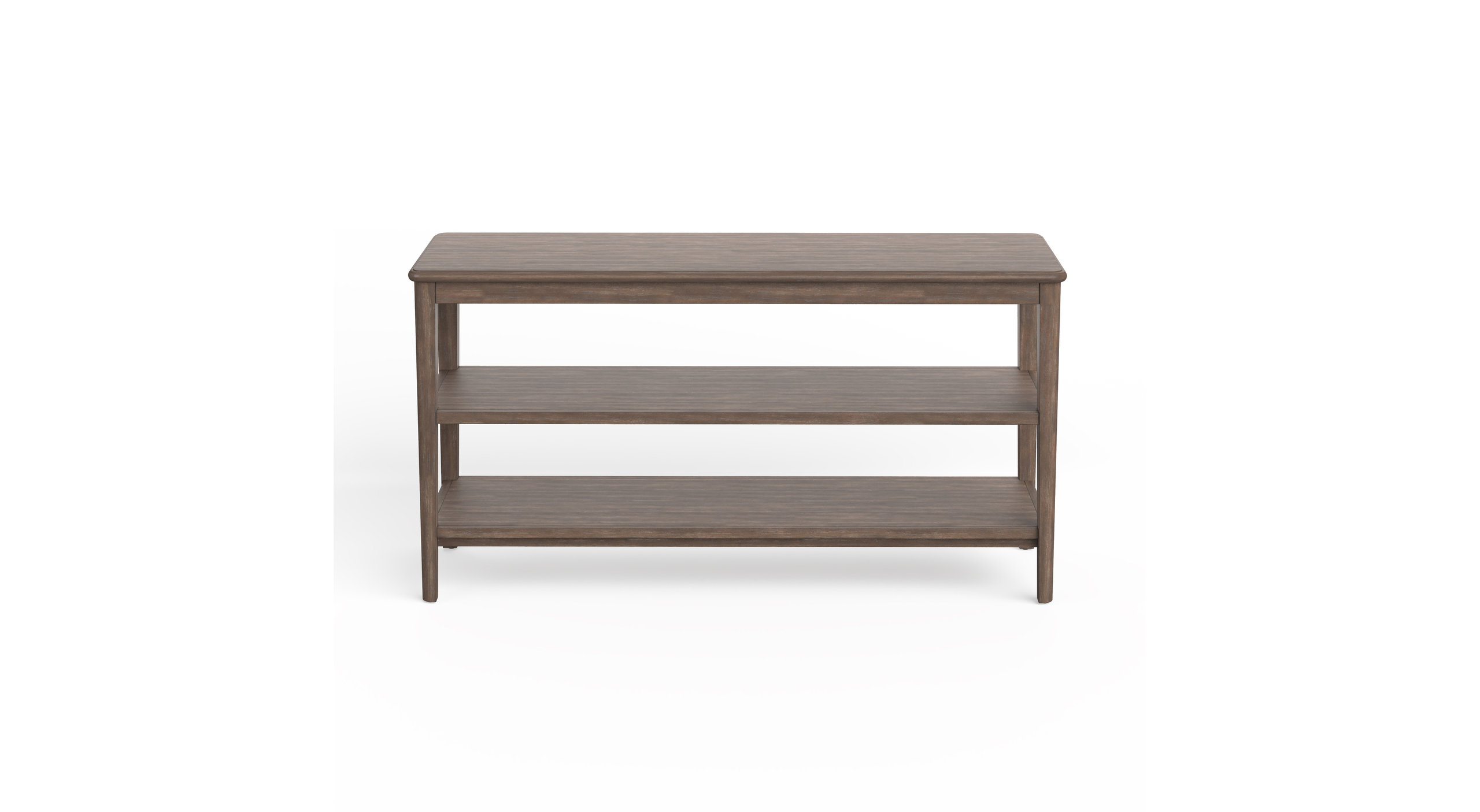 Rectangular Shelf Sofa Table - Transitional - Console Tables - by Magnussen Home | Houzz