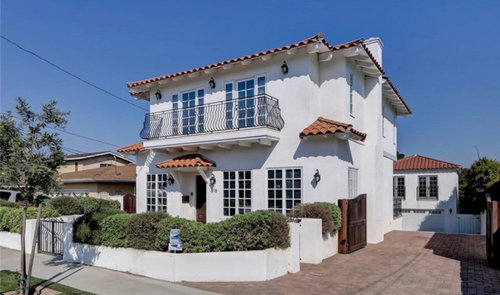 Mediterranean Style Exterior Window and Landscaping Ideas