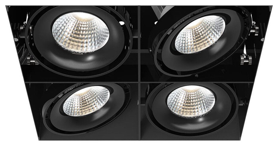 Black LED Recessed, 7.000 - Transitional - Recessed Lighting Kits - by ...