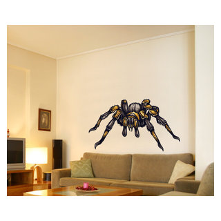 Spider Vinyl Wall Decal SpiderUScolor006, 48 in. - Contemporary - Wall ...