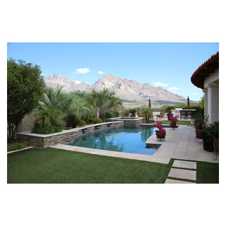 Pusch Ridge View - Mediterranean - Phoenix - by Dragonfly Pool & Spa ...