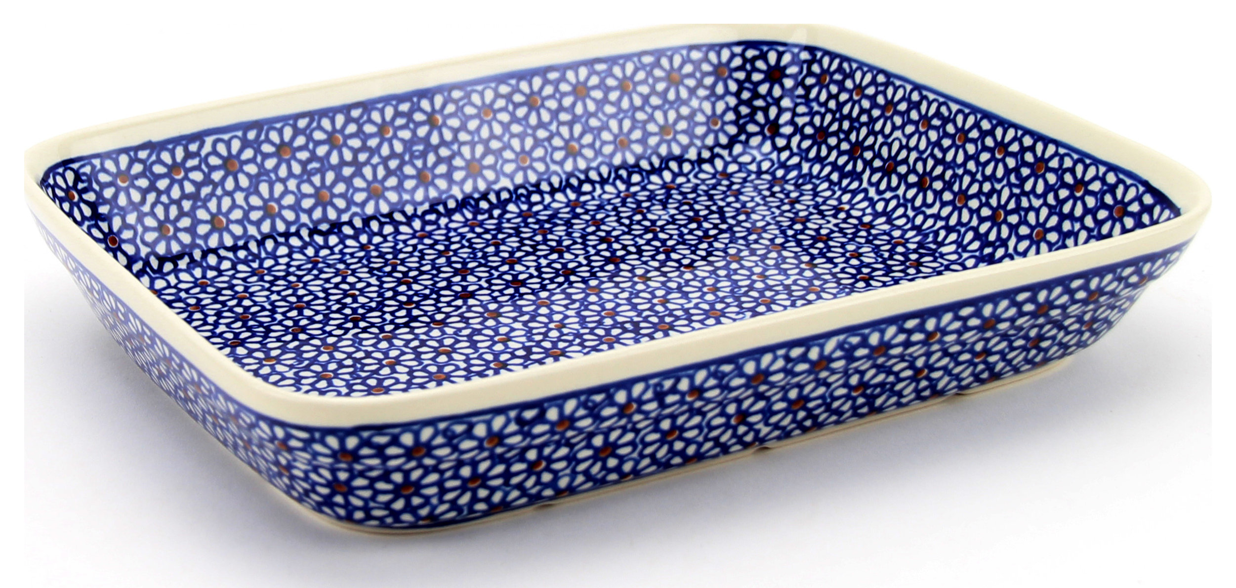 Polish Pottery Baking Dish 8 x 10" Handmade by Zaklady Boleslawiec ...