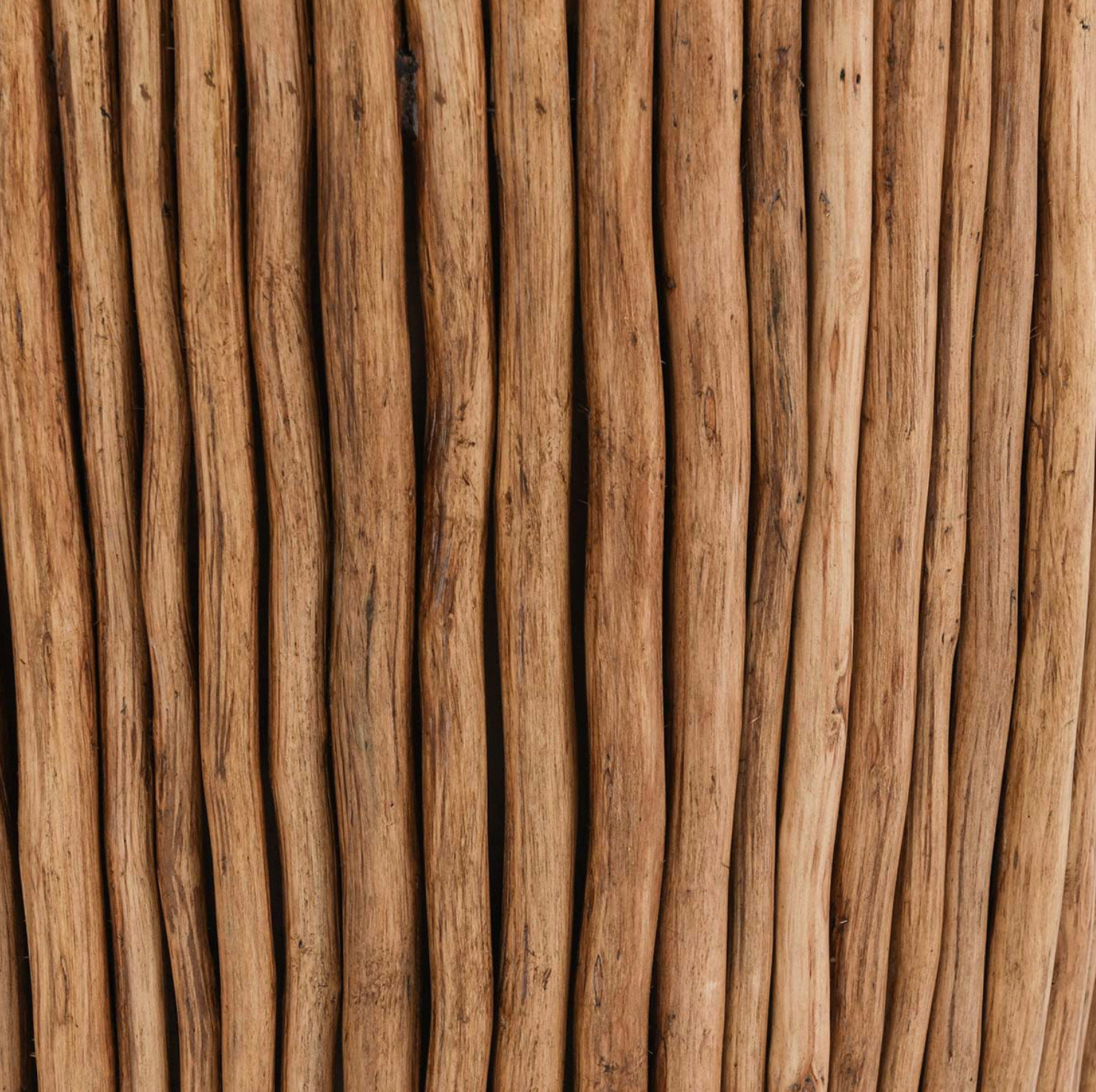 Round Natural Wood Twig Table - Rustic - Coffee Tables - by Design Mix ...