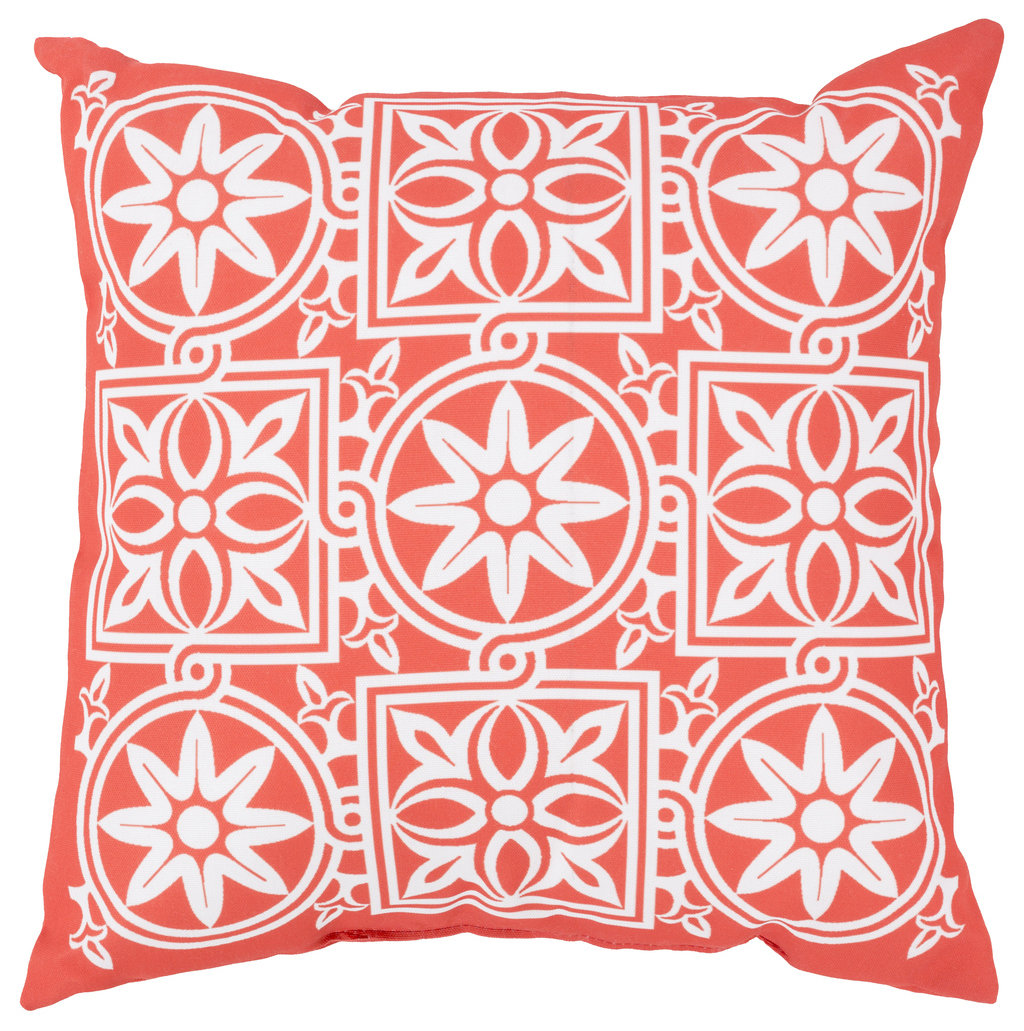 Geometric Design Square Decorative Pillow RG-063, 18" x 18 ...