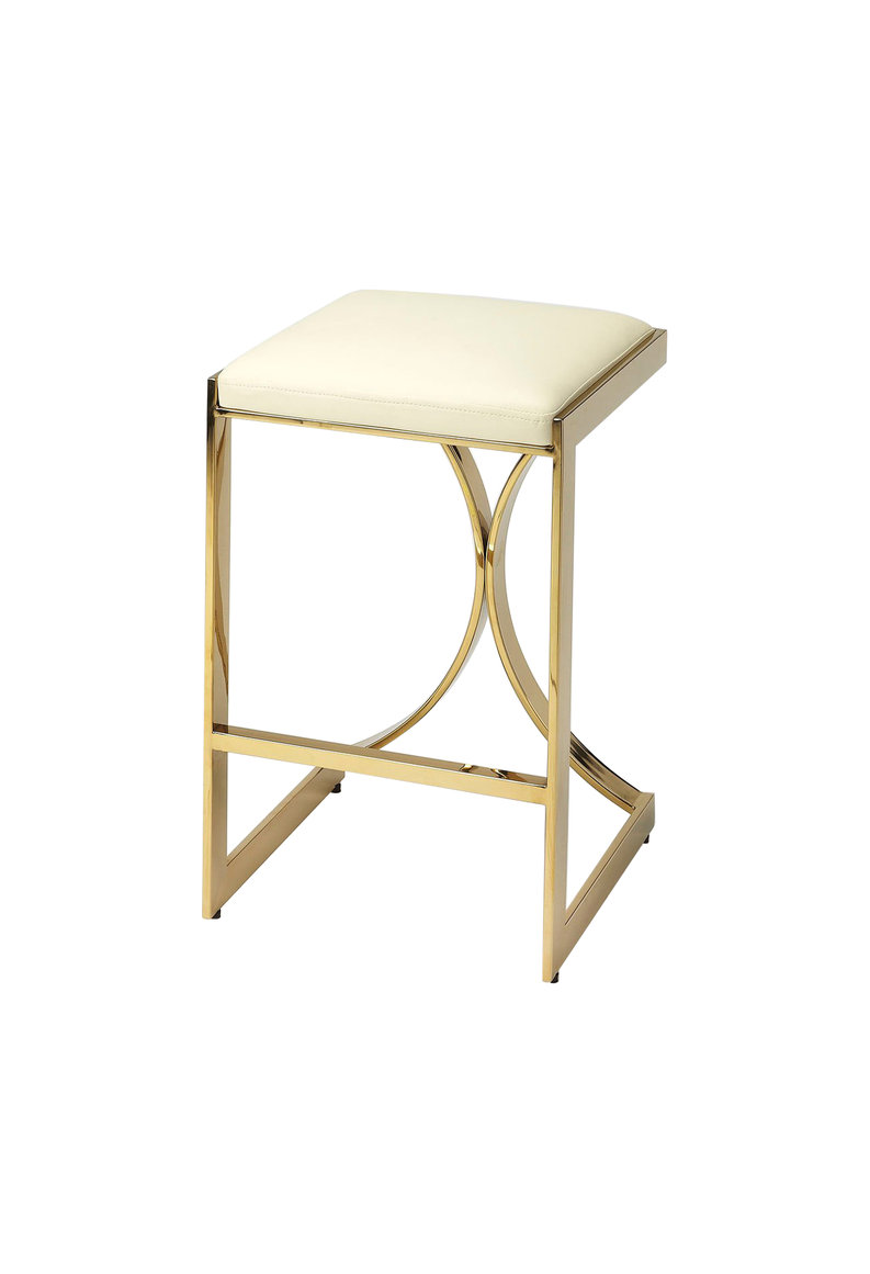 Butler Loft Counter Stool, Gold - Contemporary - Bar Stools And Counter ...