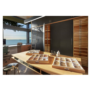 Glasswing - Modern - Home Office - Seattle - by McClellan Architects ...