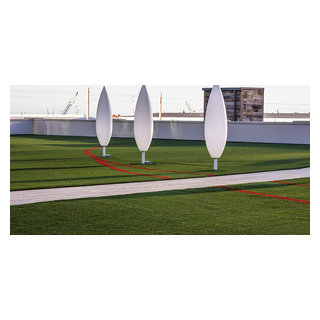 Flats East Bank Rooftop Courtyard - Modern - Cleveland - by ForeverLawn ...