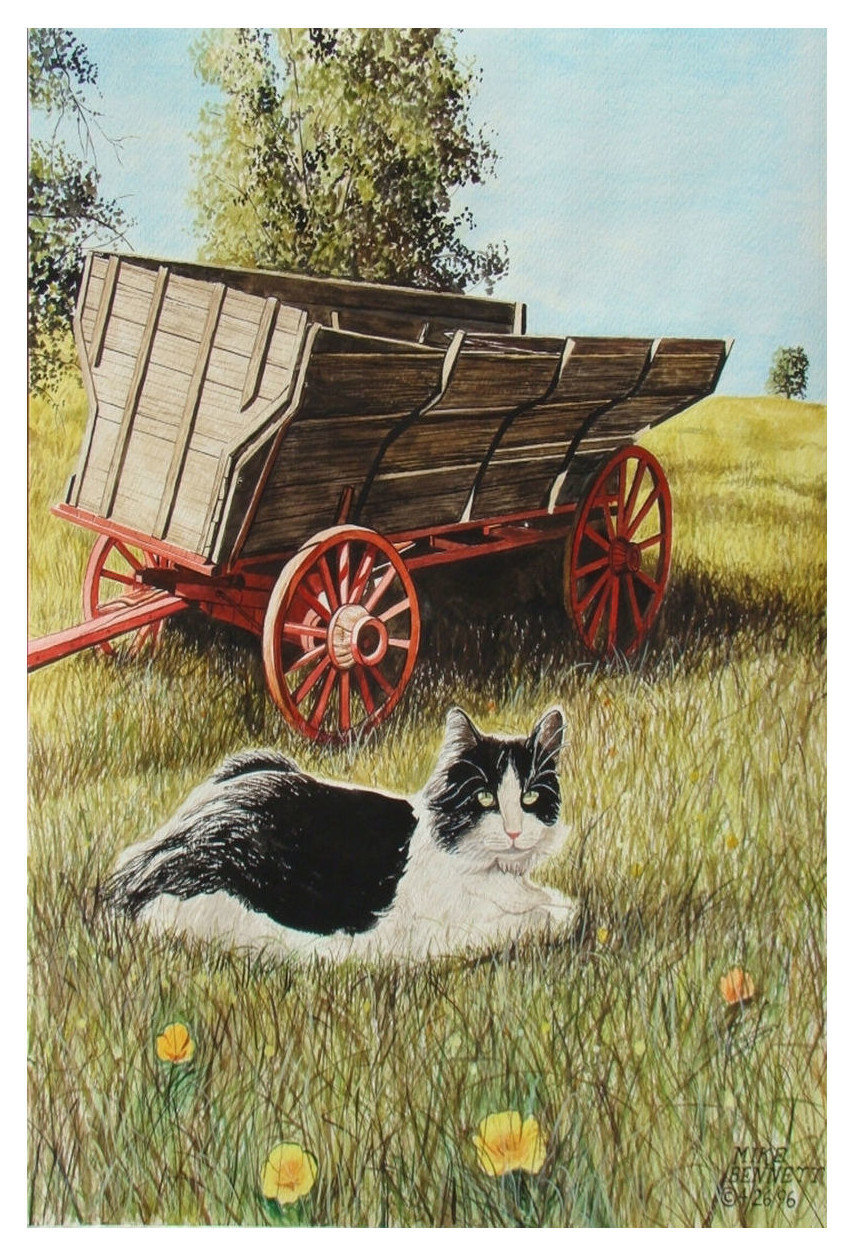 Mike Bennett Lucky Art Print, 30"x45" - Contemporary - Fine Art Prints ...