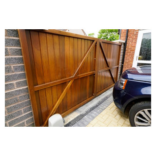 Wooden Driveway Gates - Devon - par Gates and Fences UK | Houzz