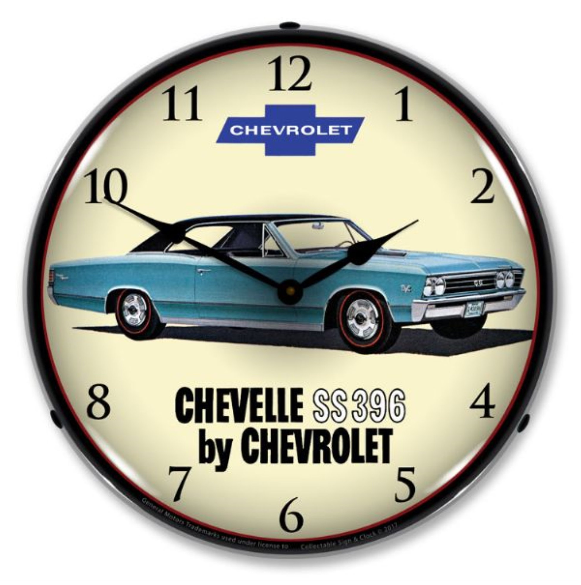 GM1702741 1967 Chevelle SS 396 Clock - Midcentury - Wall Clocks - by ...