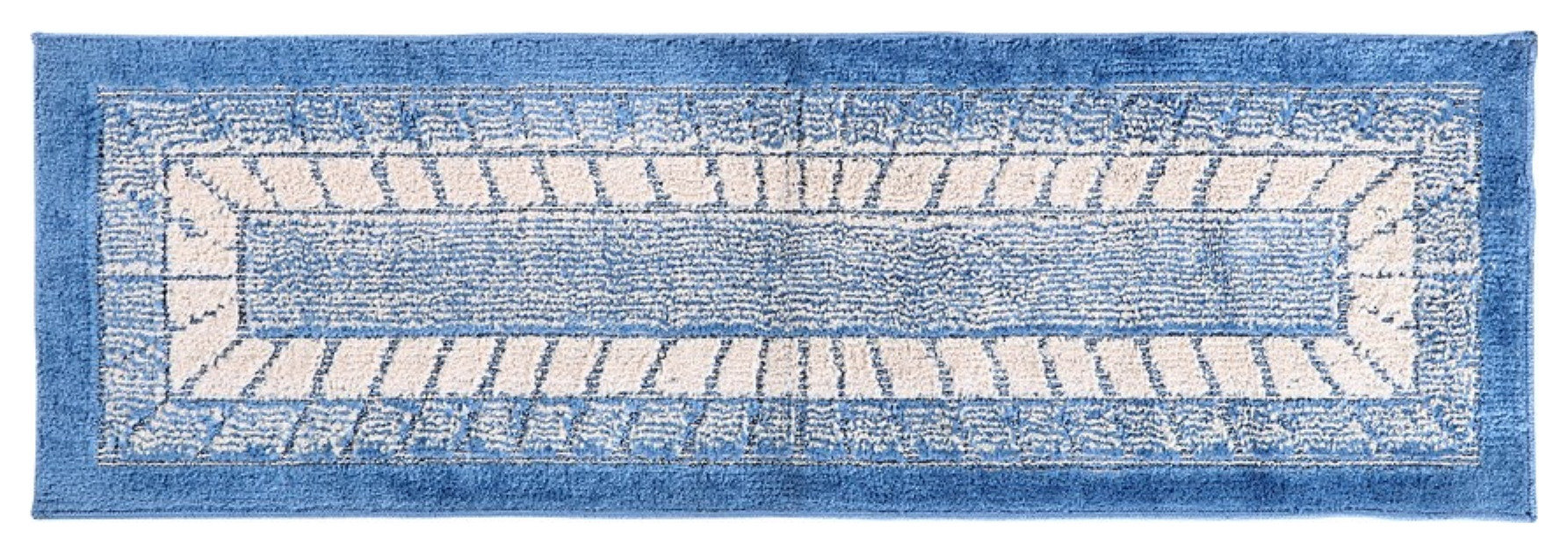 Radiance Collection 20" x 60" Runner in Blue - Contemporary - Area Rugs ...