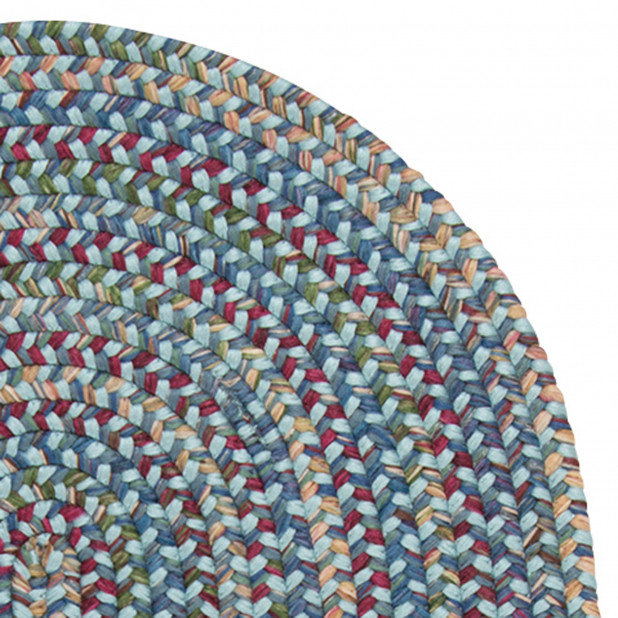 Colonial Mills Rug Worley Runner Blue Runner, Oval, 30"X72 ...