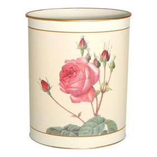 Lady Clare Waste Paper Bin, Redoute Roses, Made in England ...
