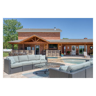 Bowie Infinity Pool - Traditional - Pool - Dallas - by Sunfish Pools ...