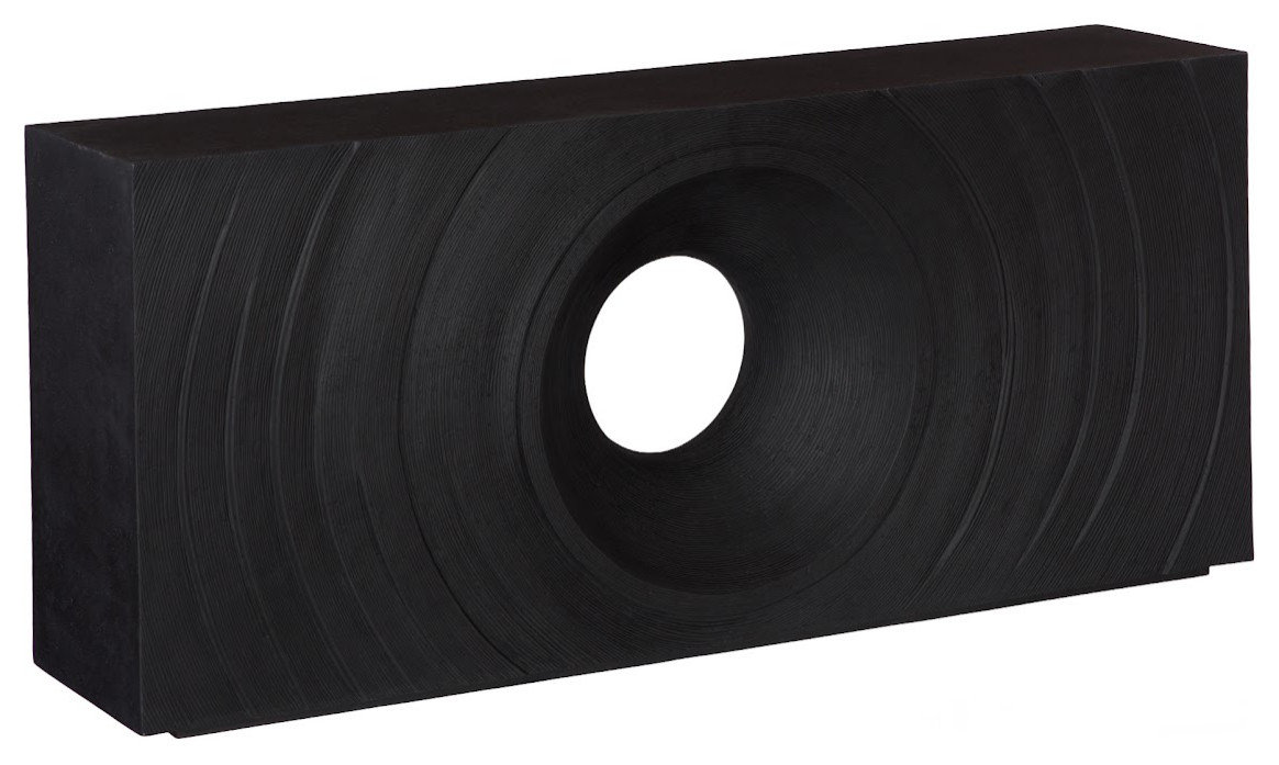 Void Console Table, Black Stone, 72x16x32"h - Modern - Console Tables - by Phillips Collection ...