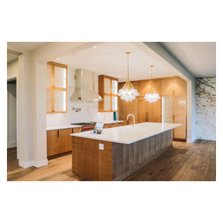 A Luxurious Open-Concept Kitchen - Contemporary - Kitchen - Seattle ...