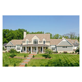 Transitional Farmhouse - Farmhouse - Exterior - Philadelphia - by ...