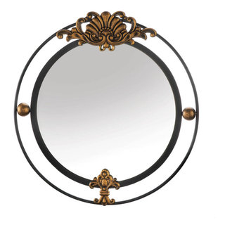 Regal Wall Mirror With Gold Accent - Traditional - Wall Mirrors - by ...