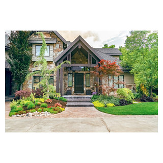 Front Entry Landscaping - Traditional - Garden - Salt Lake City - by ...