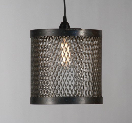 Alton Cage Light, 10"x10", Black - Industrial - Pendant Lighting - by ...