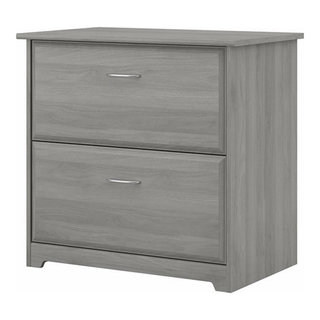 Pemberly Row 2 Drawer Lateral File Cabinet in Modern Gray - Engineered ...