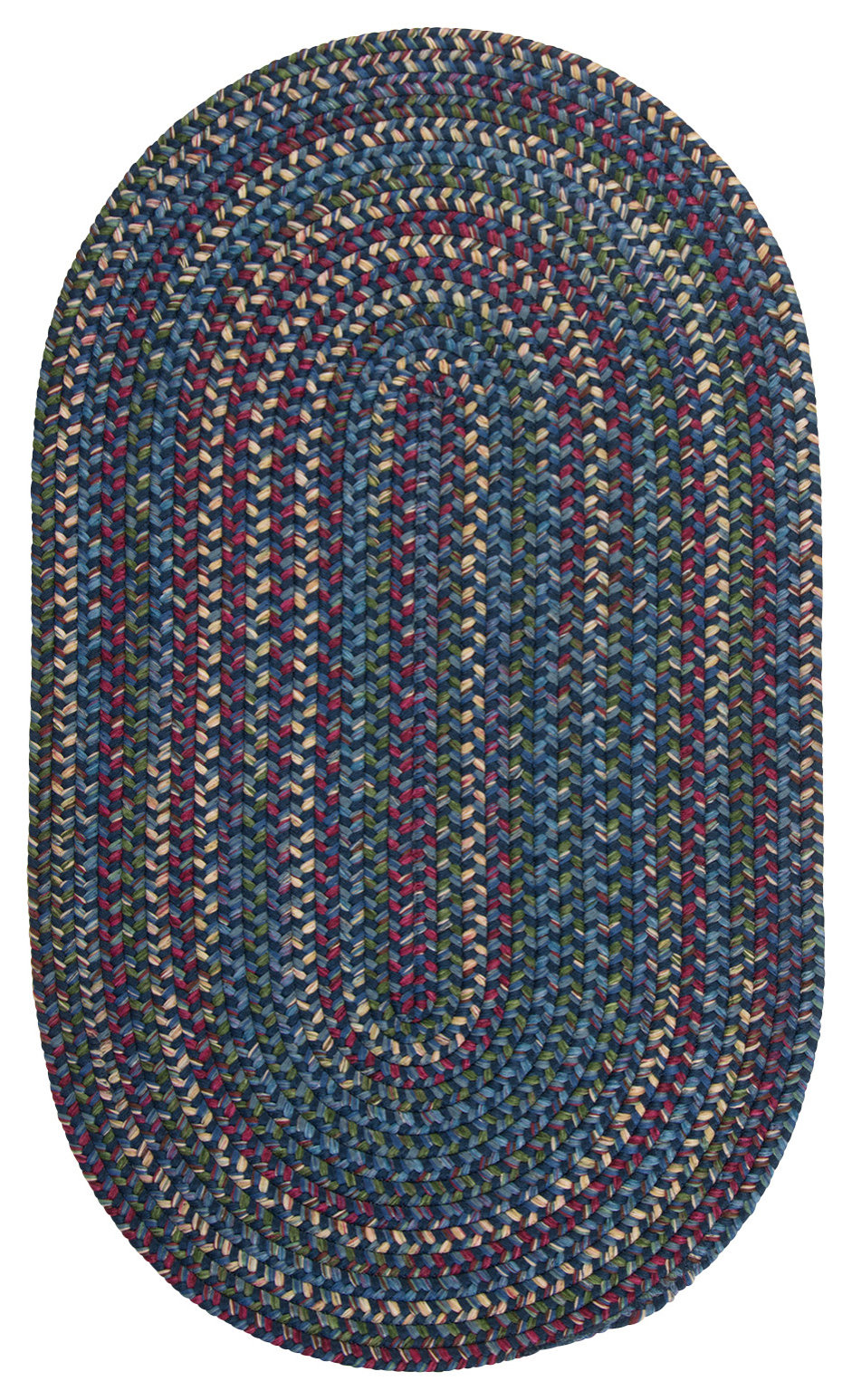Colonial Mills Worley Oval Braided Rug, 8X11 - Contemporary - Area Rugs ...