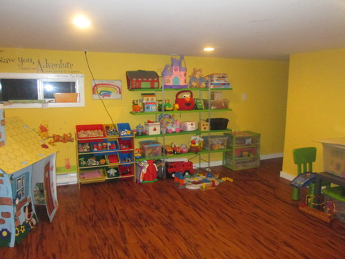 Creepy Basement to Playroom