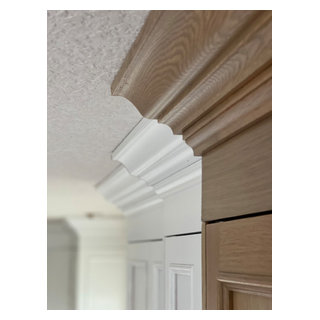 Floating hood - Living Room - Portland - by MTC CUSTOM - CABINETRY | Houzz