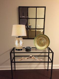 Console table staging