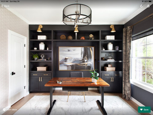 crazy idea to repurpose entertainment center in office?