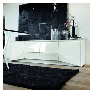 Rossetto USA Sapphire Buffet in White - $2849.58 - Modern - Dining Room ...