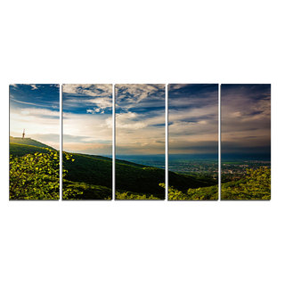 "Vitosha Mountain over Sofia Bulgaria" Metal Wall Art, 60"x28" - Contemporary - Metal Wall Art ...