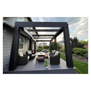 Retractable Canopies, Monroe - Traditional - Deck - Seattle - by ...