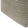 Eastmont Outdoor/Indoor Pouf, Cream Polystyrene Filling - Scandinavian - Floor Pillows And Poufs ...